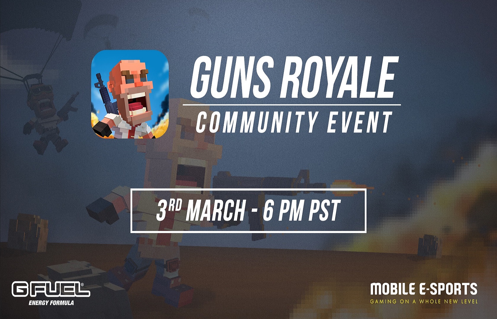 Guns Royale: A Top-Down Battle Royale – Community Event | MOBILE E-SPORTS®