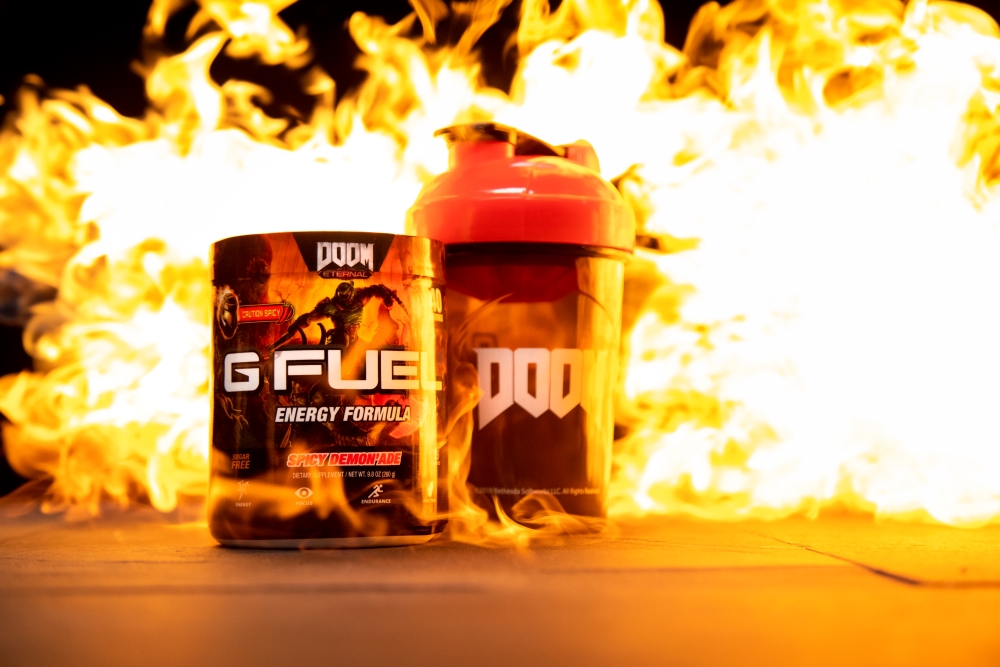 G FUEL Spicy Demon’ade – Inspired By DOOM Eternal | MOBILE E-SPORTS®